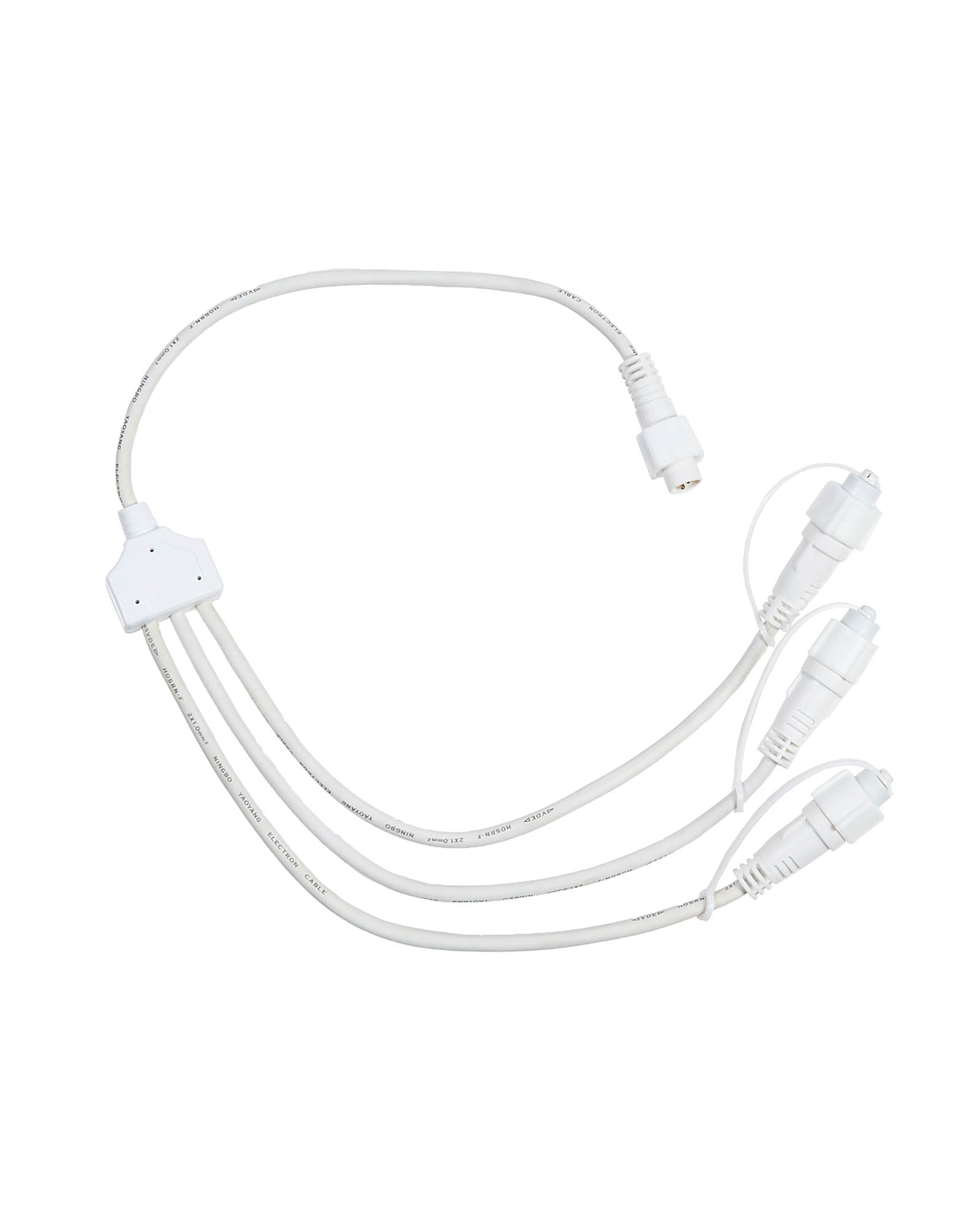 Pro Series Connectable 3 Way Connector, White – We R Christmas