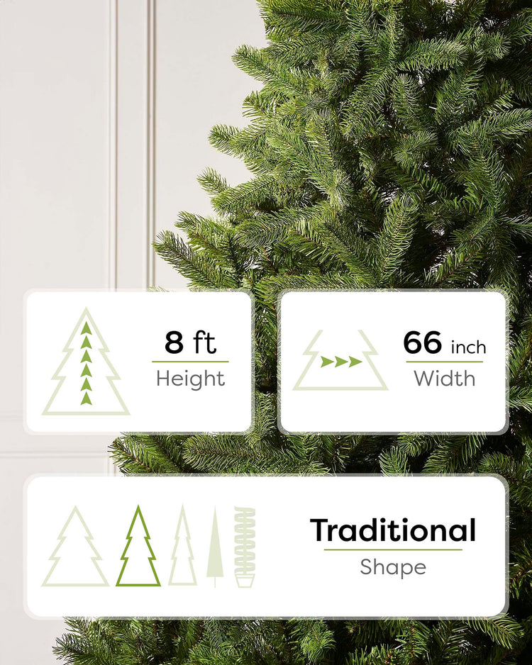 Mixed Pine Christmas Tree, 8 ft – We R Christmas