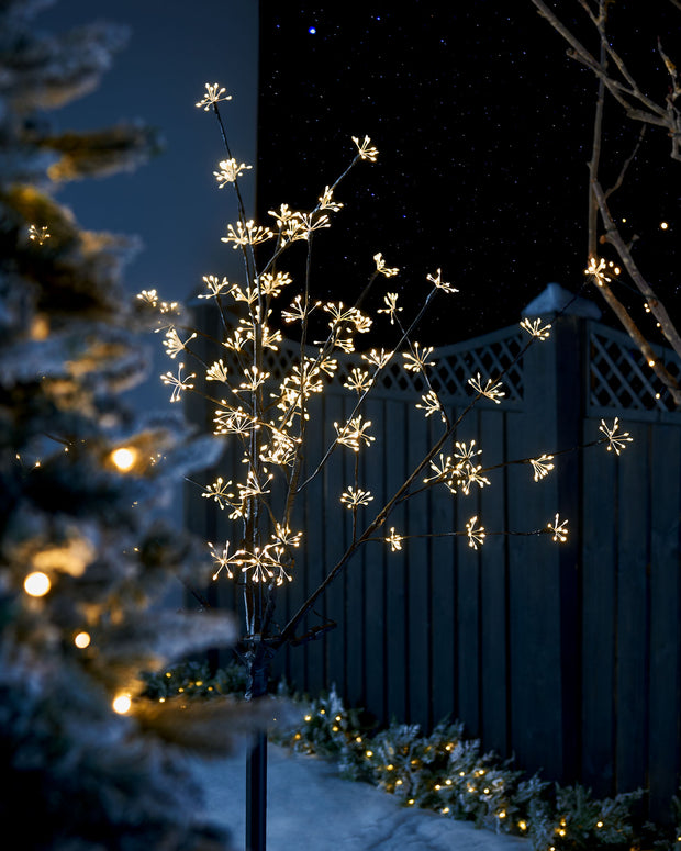 Pre-Lit Firework Twig Tree, 6 ft – We R Christmas